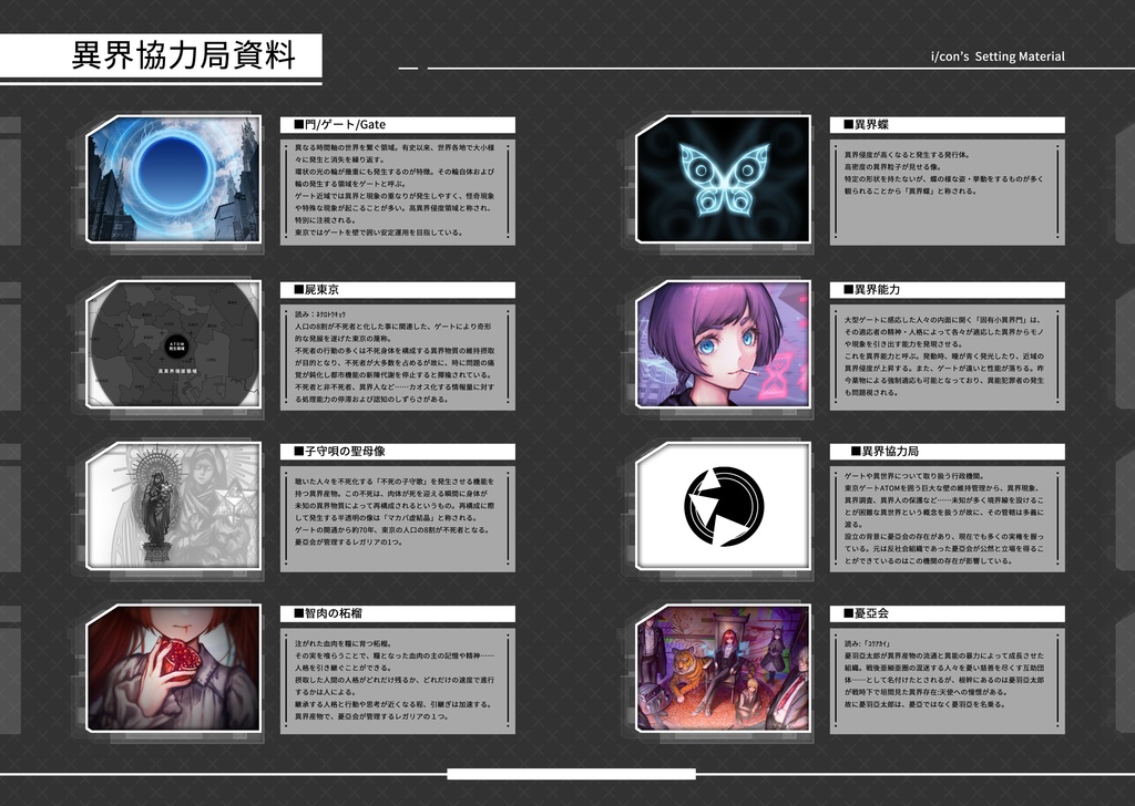 『異混』冊子 - studio-ghost - BOOTH