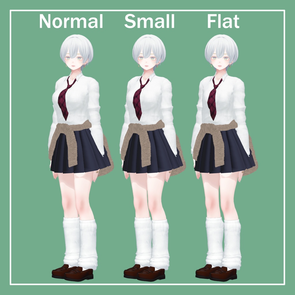 VRChat向け Shinra -森羅- JK Set（MA対応） - えれさとのお店 - BOOTH