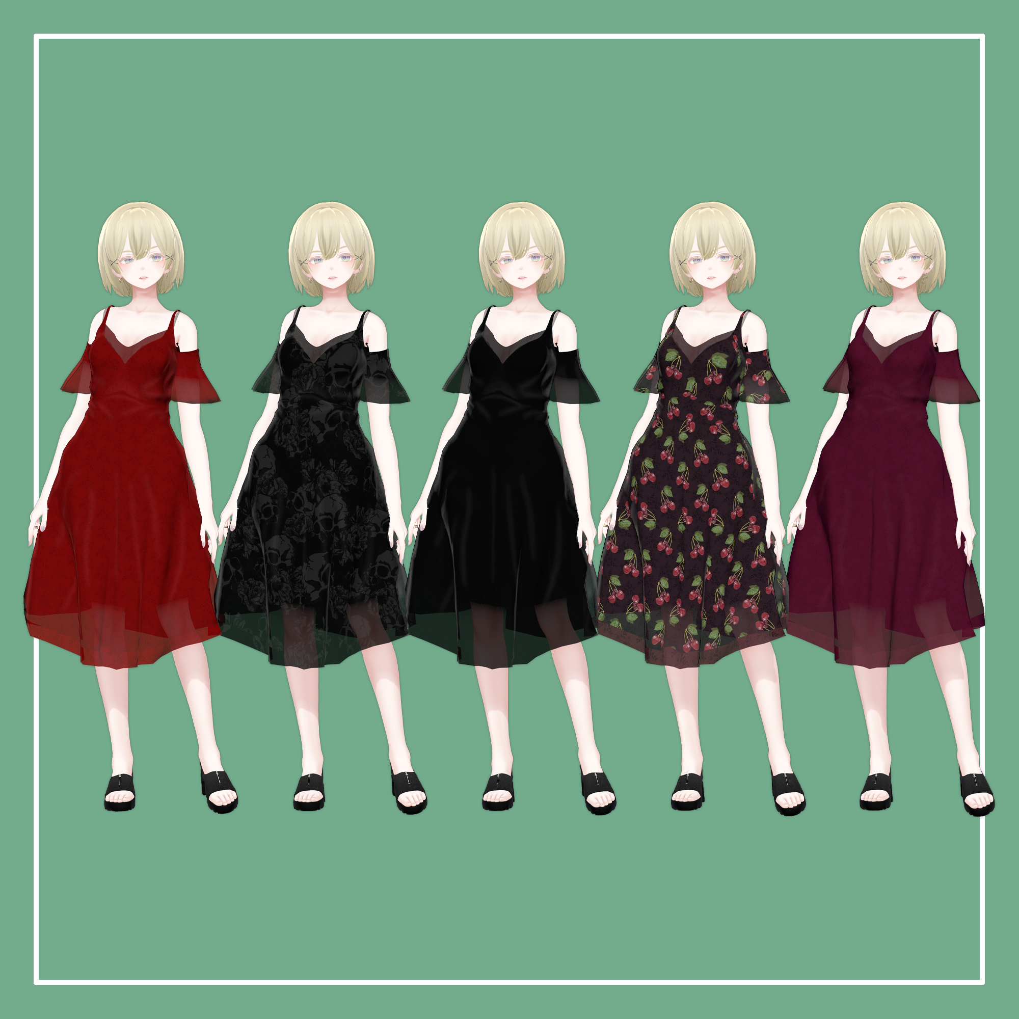 【VRChat向け】森羅-Shinra- Onepiece（MA対応） - えれさとのお店 - BOOTH