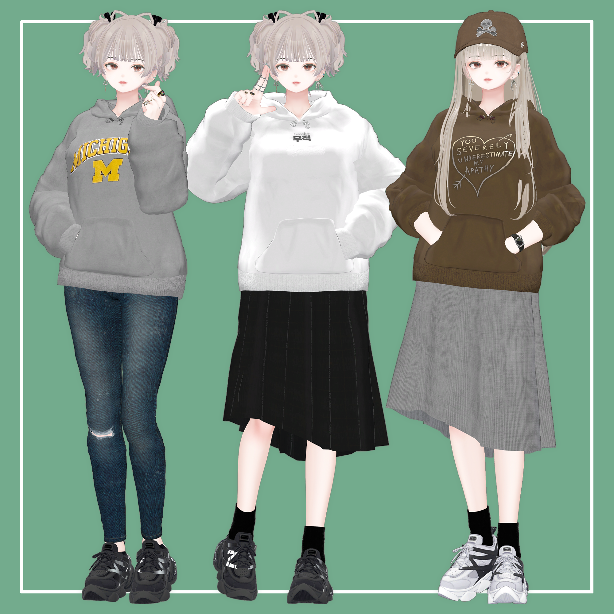 【VRChat】森羅専用 Hoodie ver2024（MA対応） - えれさとのお店 - BOOTH