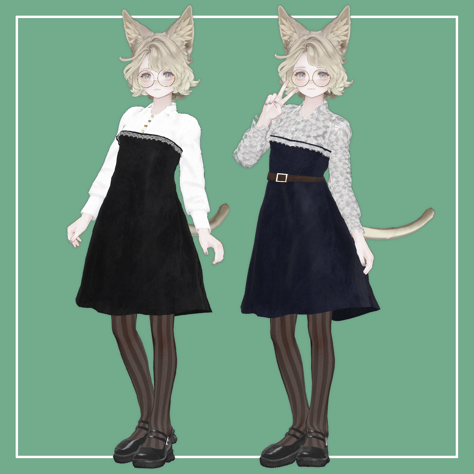 【VRChat】Marycia専用 Seer Onepiece（MA対応） - えれさとのお店 - BOOTH