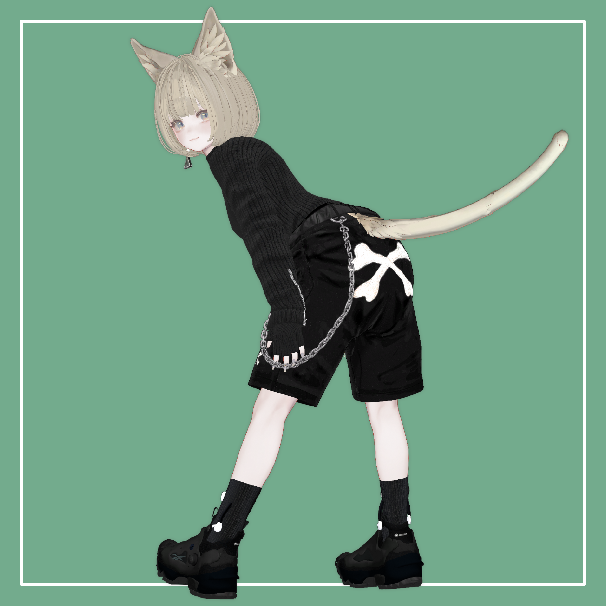 【VRChat】Marycia専用 Half Pants（MA対応） - えれさとのお店 - BOOTH