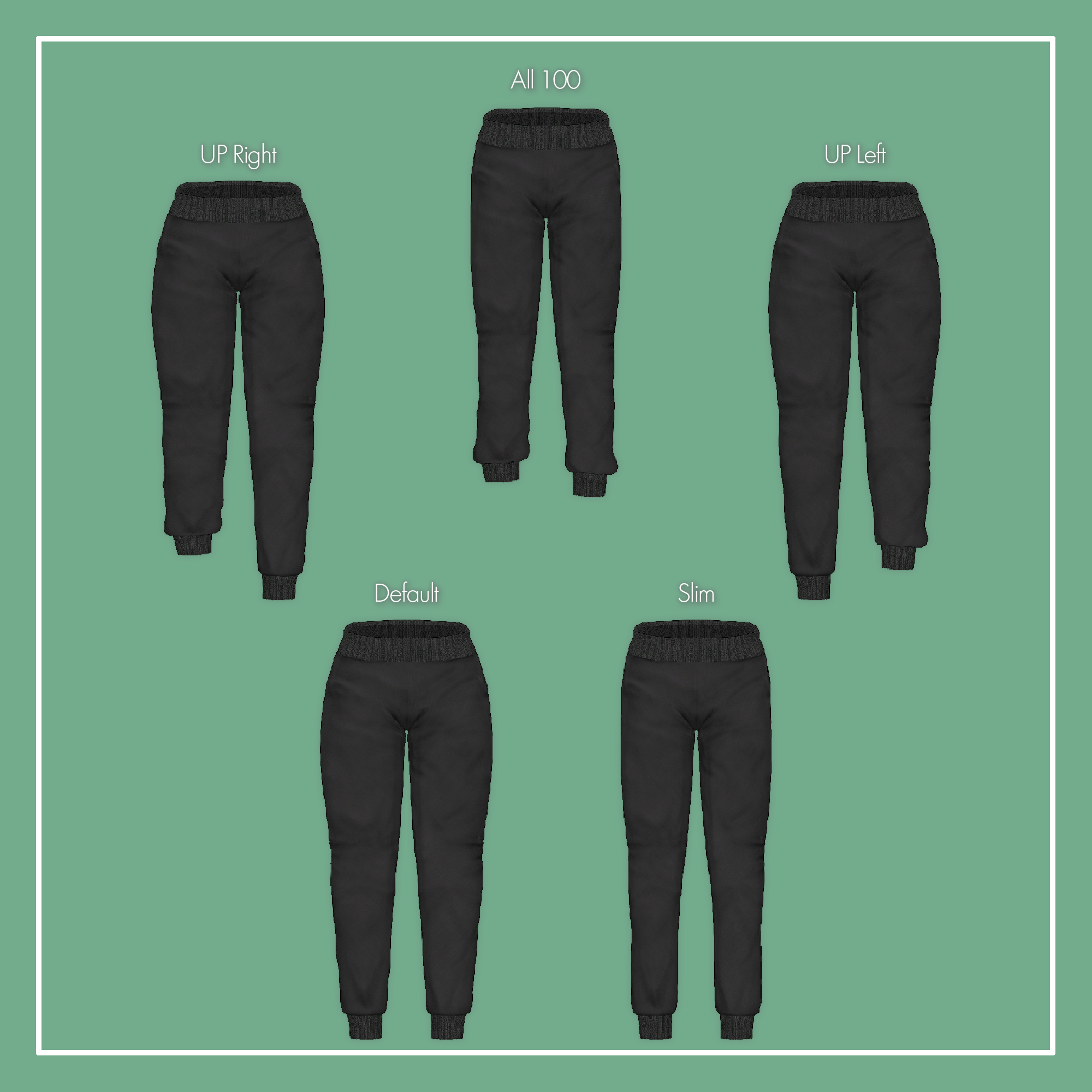 【VRChat】森羅専用 MA-1 & Jogger Pants（MA対応） - えれさとのお店 - BOOTH