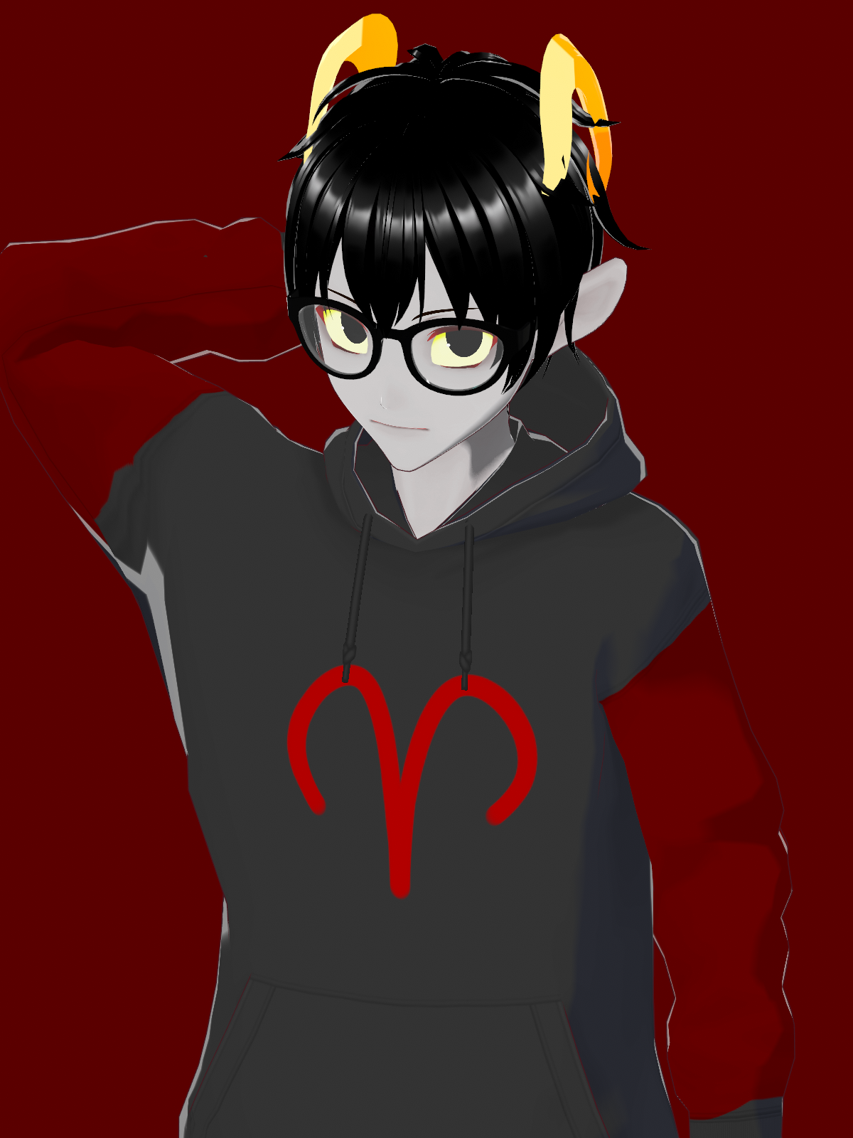 Homestuck Aries Hoodie - Rido JVR - BOOTH