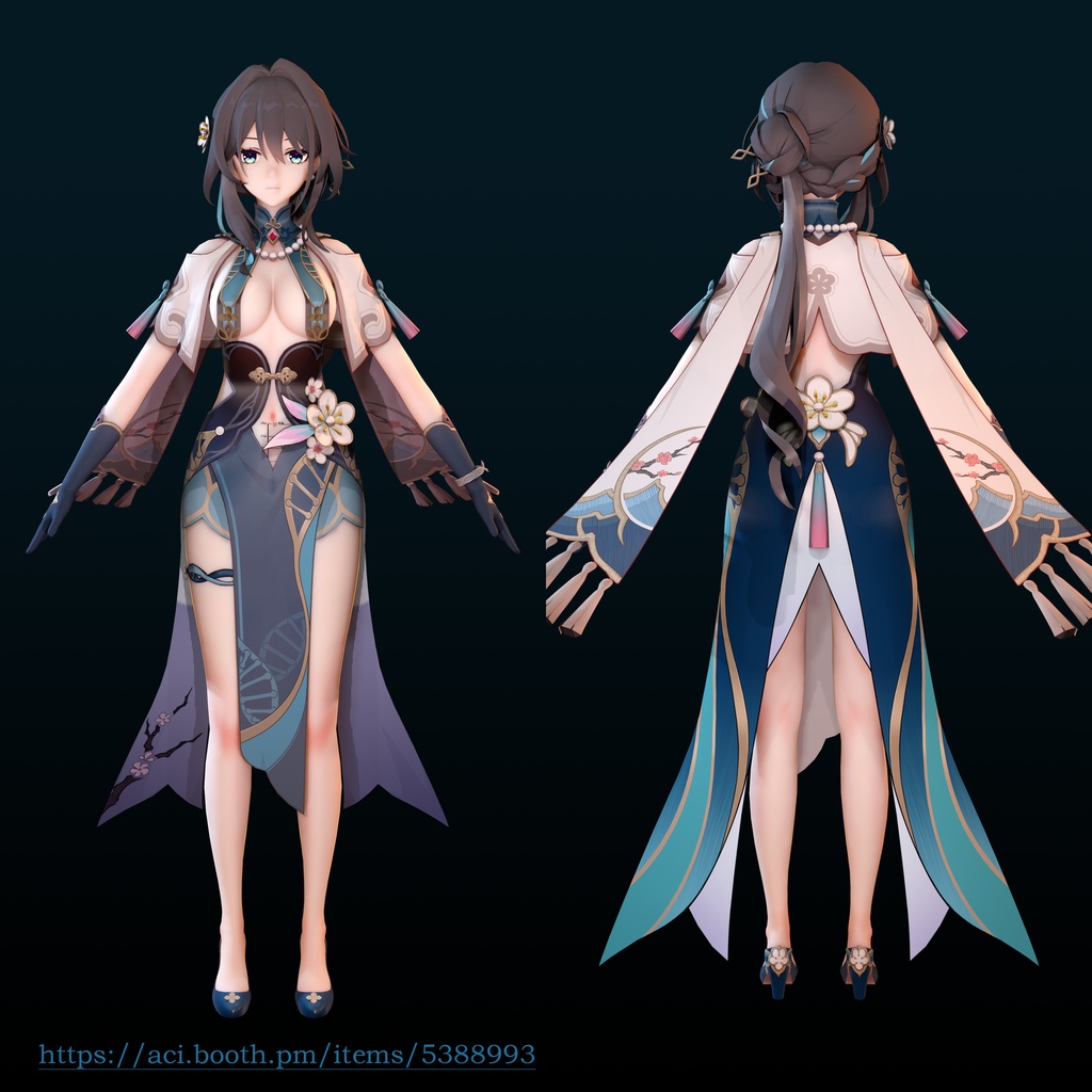 Ruan Mei【モデル配布】 - Aci - BOOTH