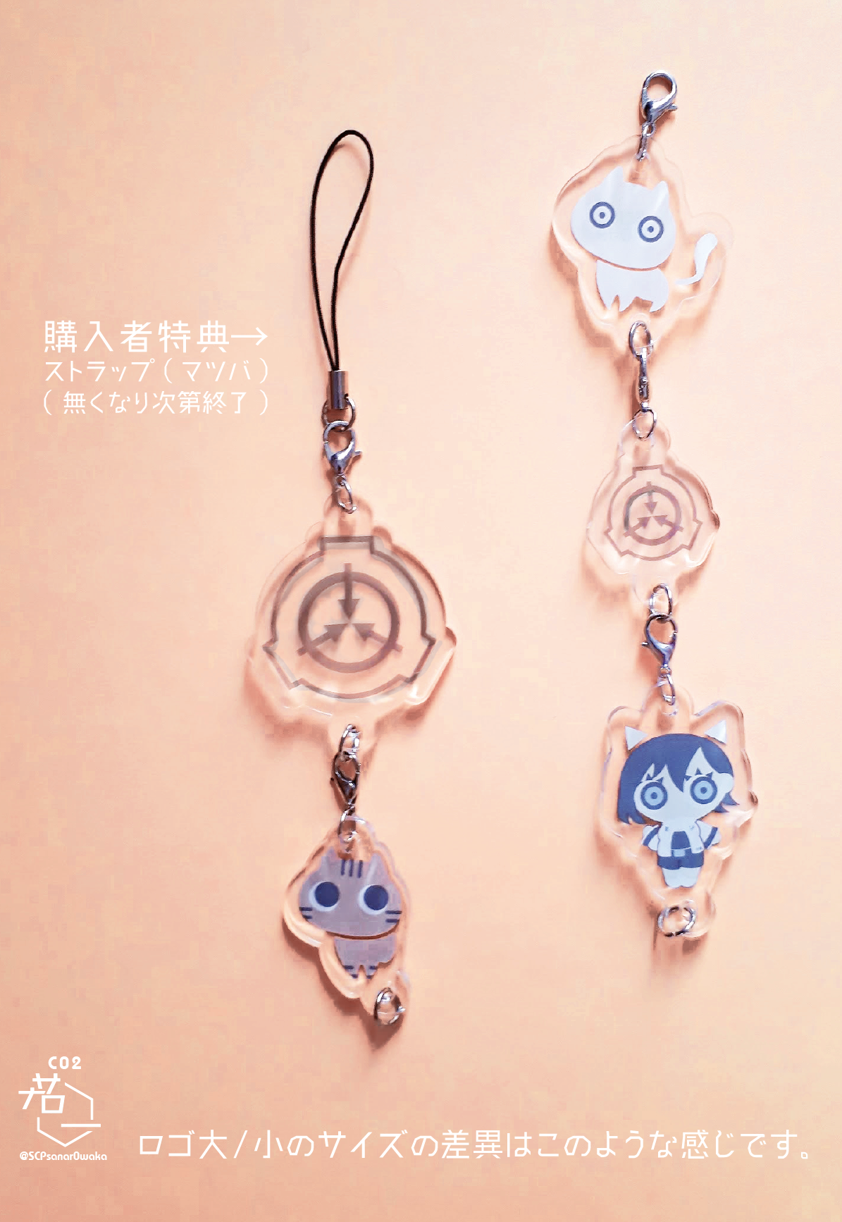 SCP繋がるアクリルチャーム第1弾【収デン3】 - 若一(わかいち) - BOOTH