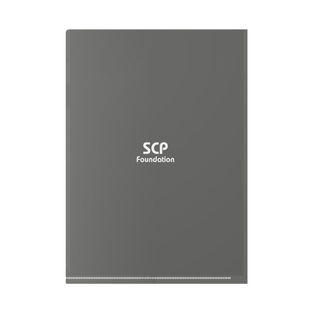 【SCP Foundation】SCiP手描き風クリアファイル - 若一(わかいち) - BOOTH