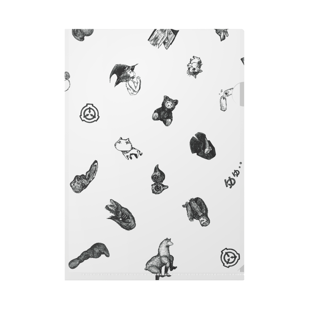 【SCP Foundation】SCiP手描き風クリアファイル - 若一(わかいち) - BOOTH