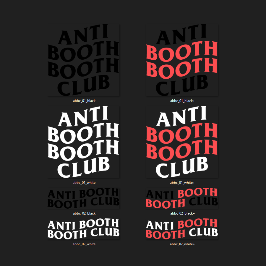 ANTI BOOTH BOOTH CLUB - sasch - BOOTH