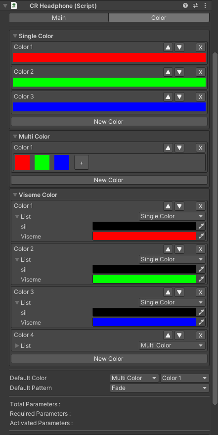 [VRChat] RGB Headphone - Curiss VRCTools - BOOTH