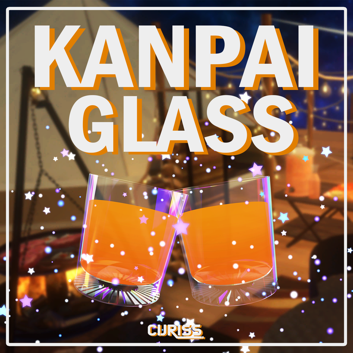 [VRChat] Kanpai Glass - Curiss VRCTools - BOOTH
