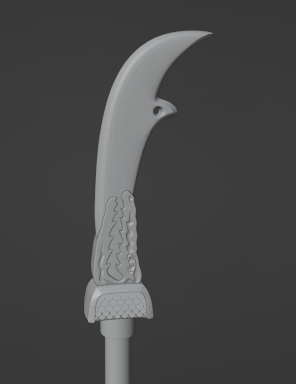 Woldo 월도 - Korean Moon Glaive - Magistrate Narim's Assets 나림 사또의 상품 - BOOTH