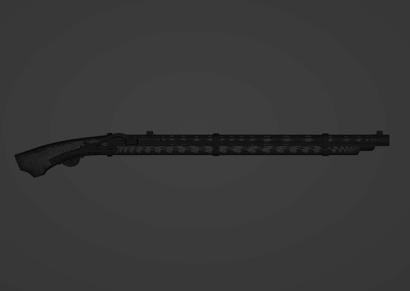 Hwaseungchong 화승총 - Korean Matchlock Musket - Magistrate Narim's Assets ...
