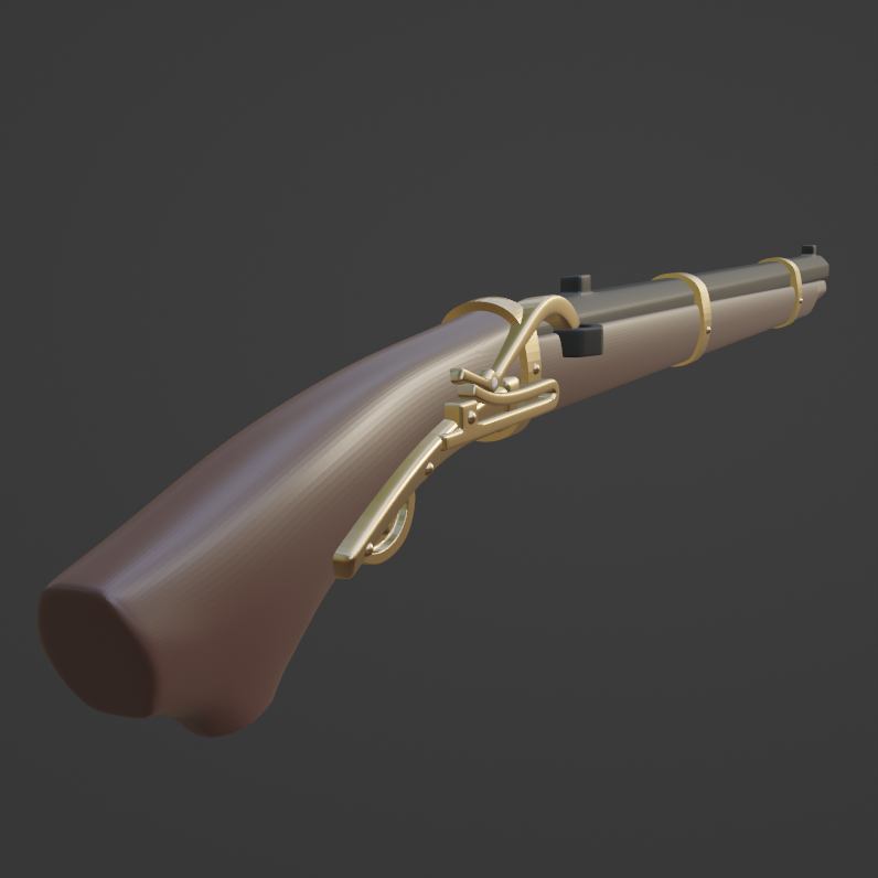 Hwaseungchong 화승총 - Korean Matchlock Musket - Magistrate Narim's Assets ...