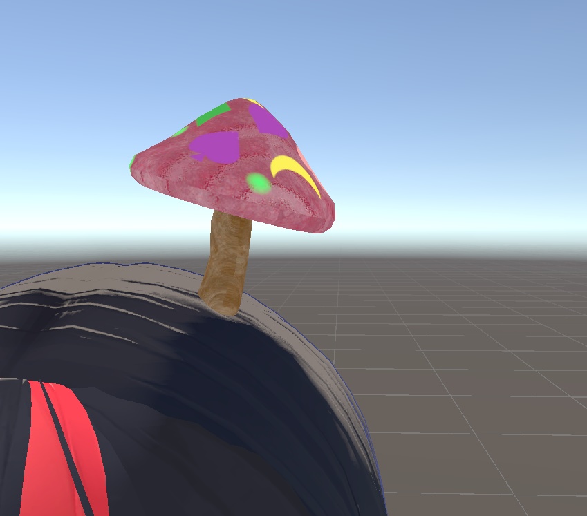 あたまから生えてくるタイプのキノコ - Hetare-ya - BOOTH