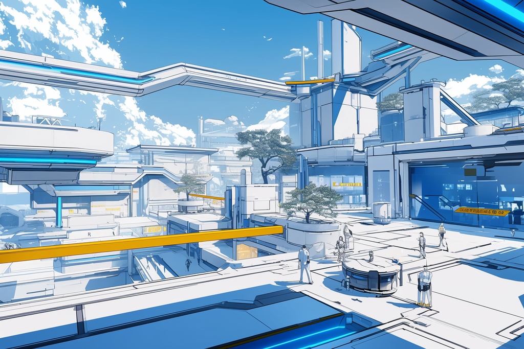 TRPG背景3月号【近未来SF】104枚:2025 - アヒル兄貴のシナリオ作成所 - BOOTH