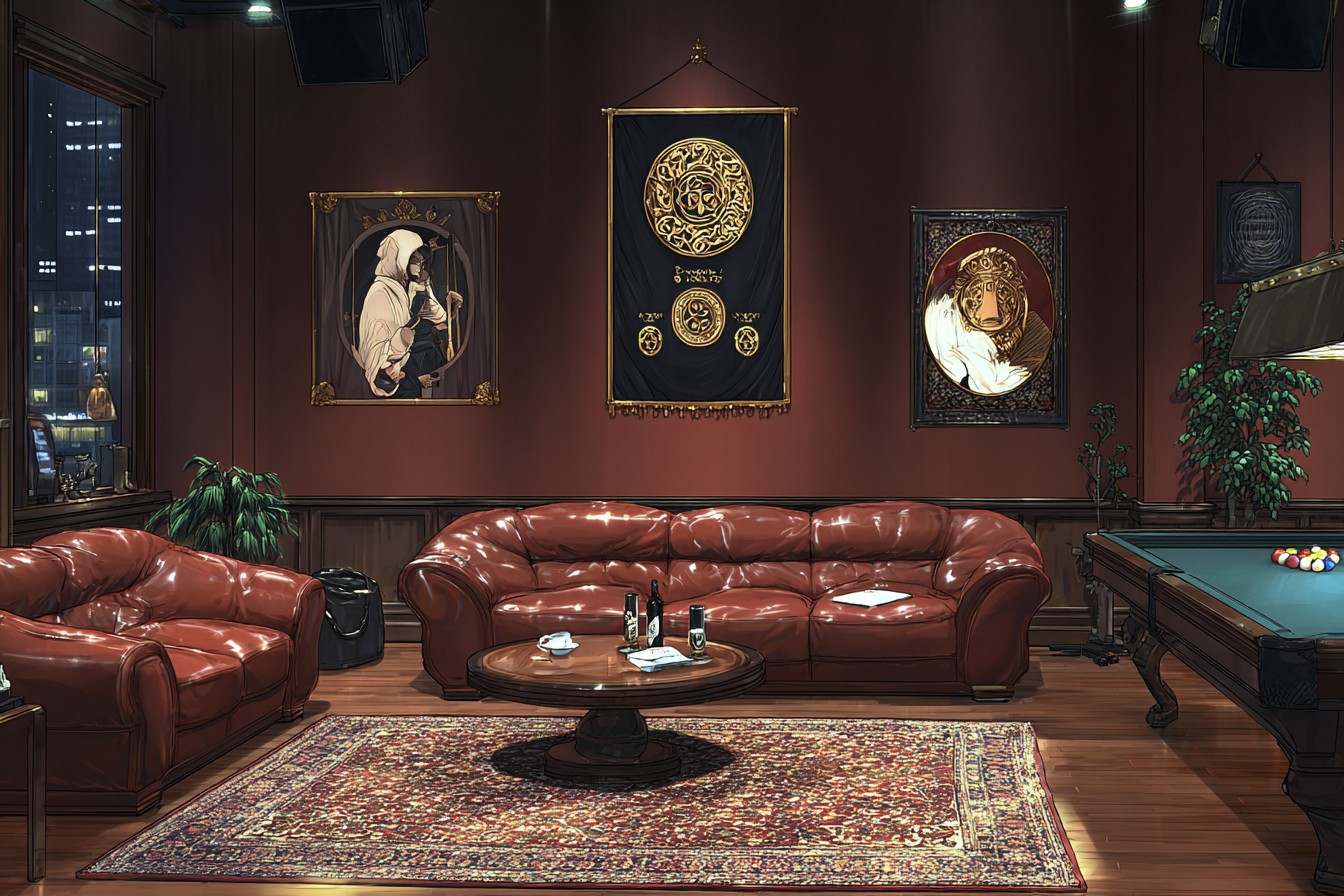 TRPG背景【PCとKPCのお部屋シリーズ】91枚:2025 - アヒル兄貴のシナリオ作成所 - BOOTH