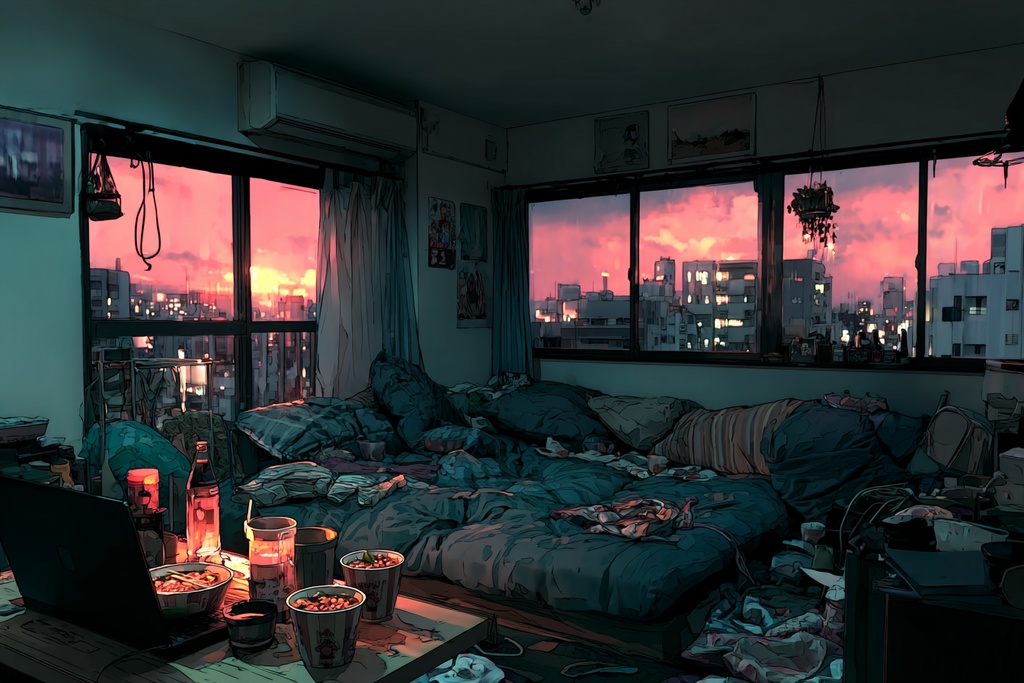 TRPG背景【PCとKPCのお部屋シリーズ】91枚:2025 - アヒル兄貴のシナリオ作成所 - BOOTH