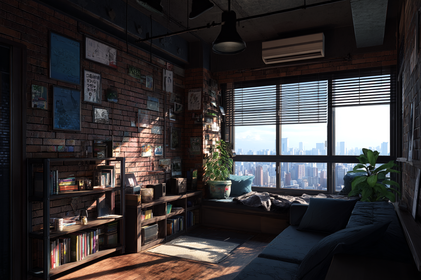 TRPG背景【PCとKPCのお部屋シリーズ】91枚:2025 - アヒル兄貴のシナリオ作成所 - BOOTH