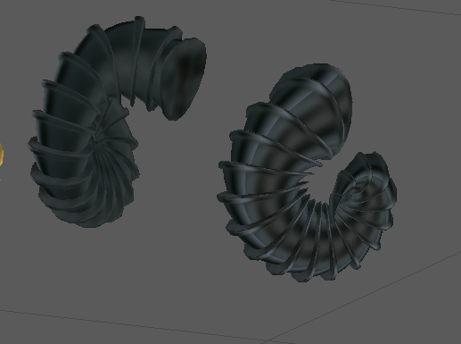 12 3D Ram horns - dallo5013 - BOOTH