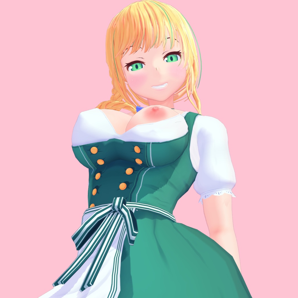 【無料配布】昼のエレノアさん 1.10【MMDモデル】 - TararaTarako - BOOTH