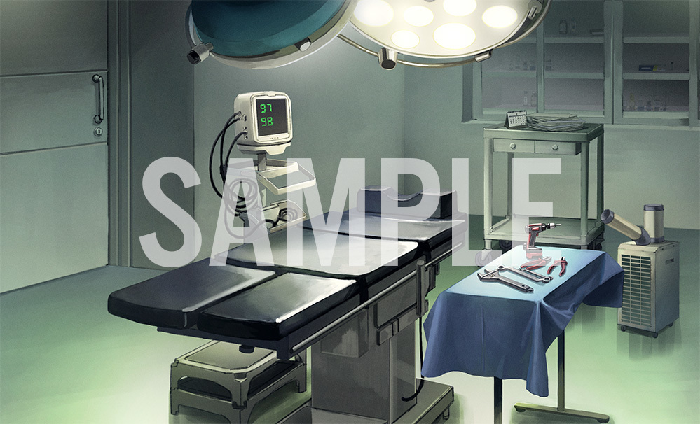 【無料】【配信OK】手術室背景素材【手描き】【TRPG】 - しいさんの主に素材庫 - BOOTH