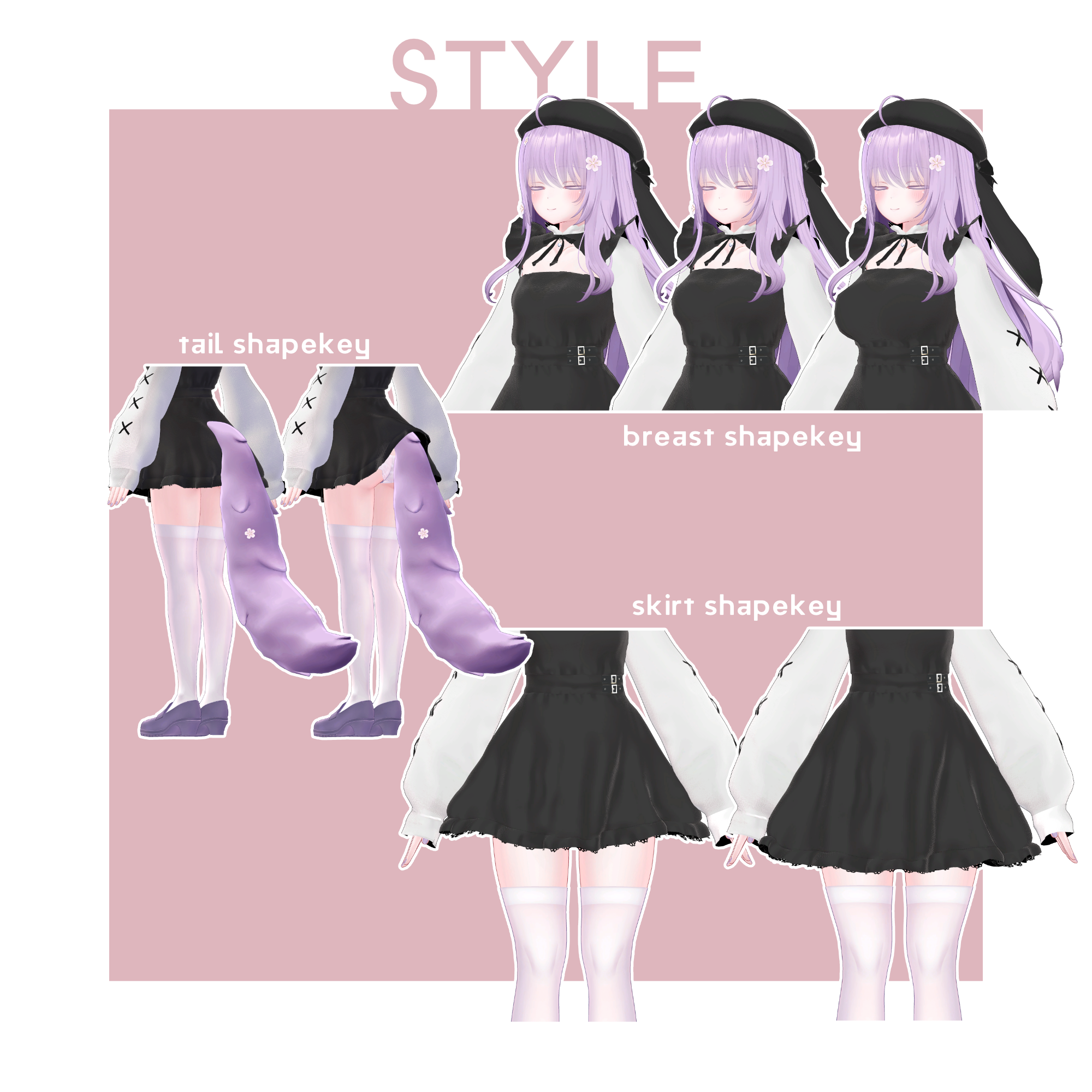 【8アバター対応】Blooming Onepiece【VRChat】 - ALICE - BOOTH