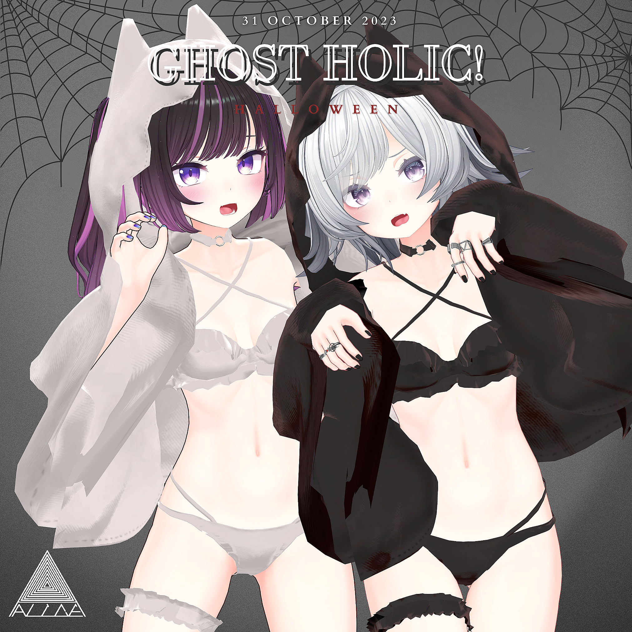【4アバター対応】GHOST HOLIC! 【VRChat向け衣装モデル】 - ALICE - BOOTH