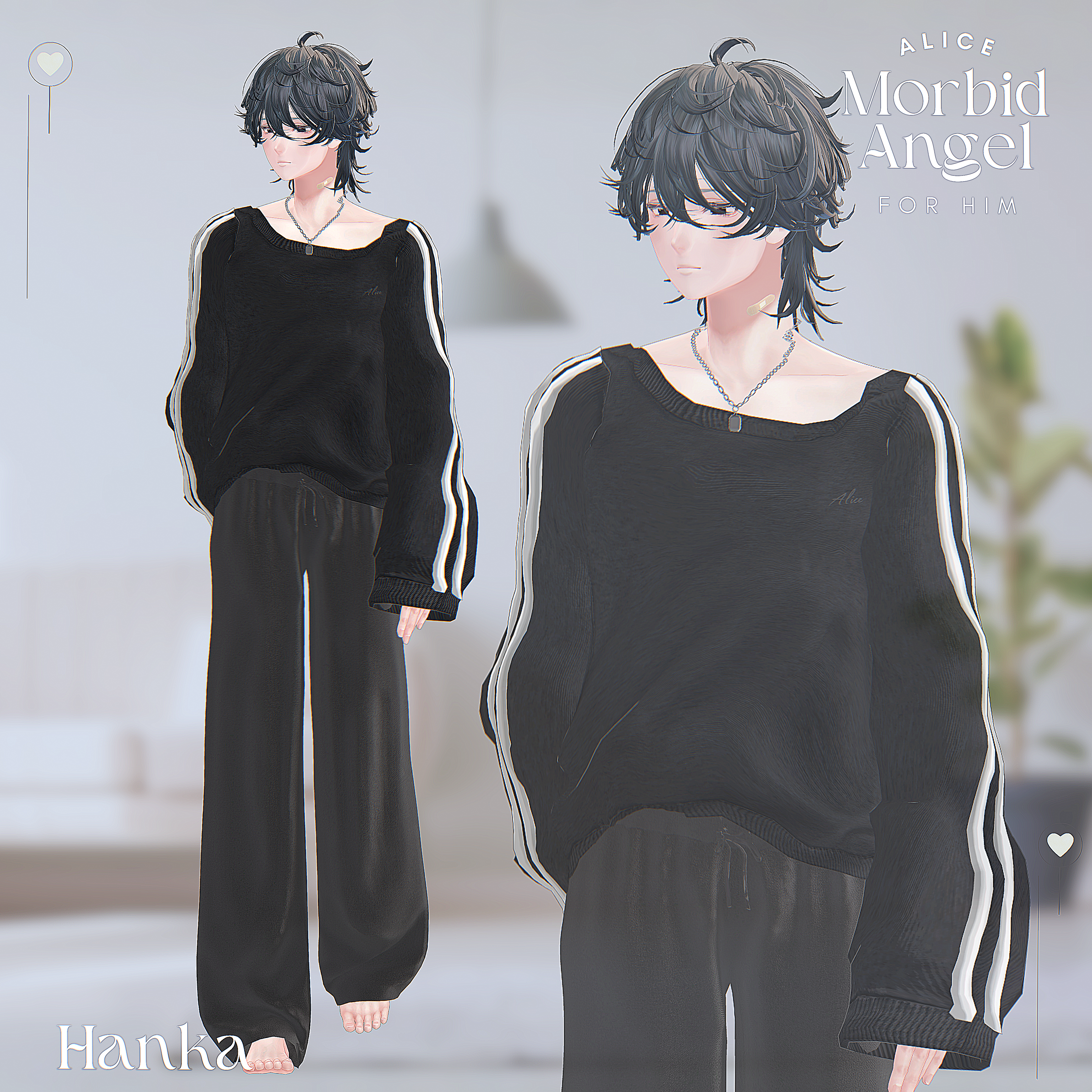 Morbid Angel forHim【7アバター対応/VRChat衣装モデル】 - ALICE - BOOTH