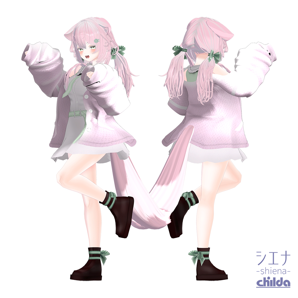 オリジナル3Dモデル 【シエナ -shiena-】V1_07 - childa - BOOTH