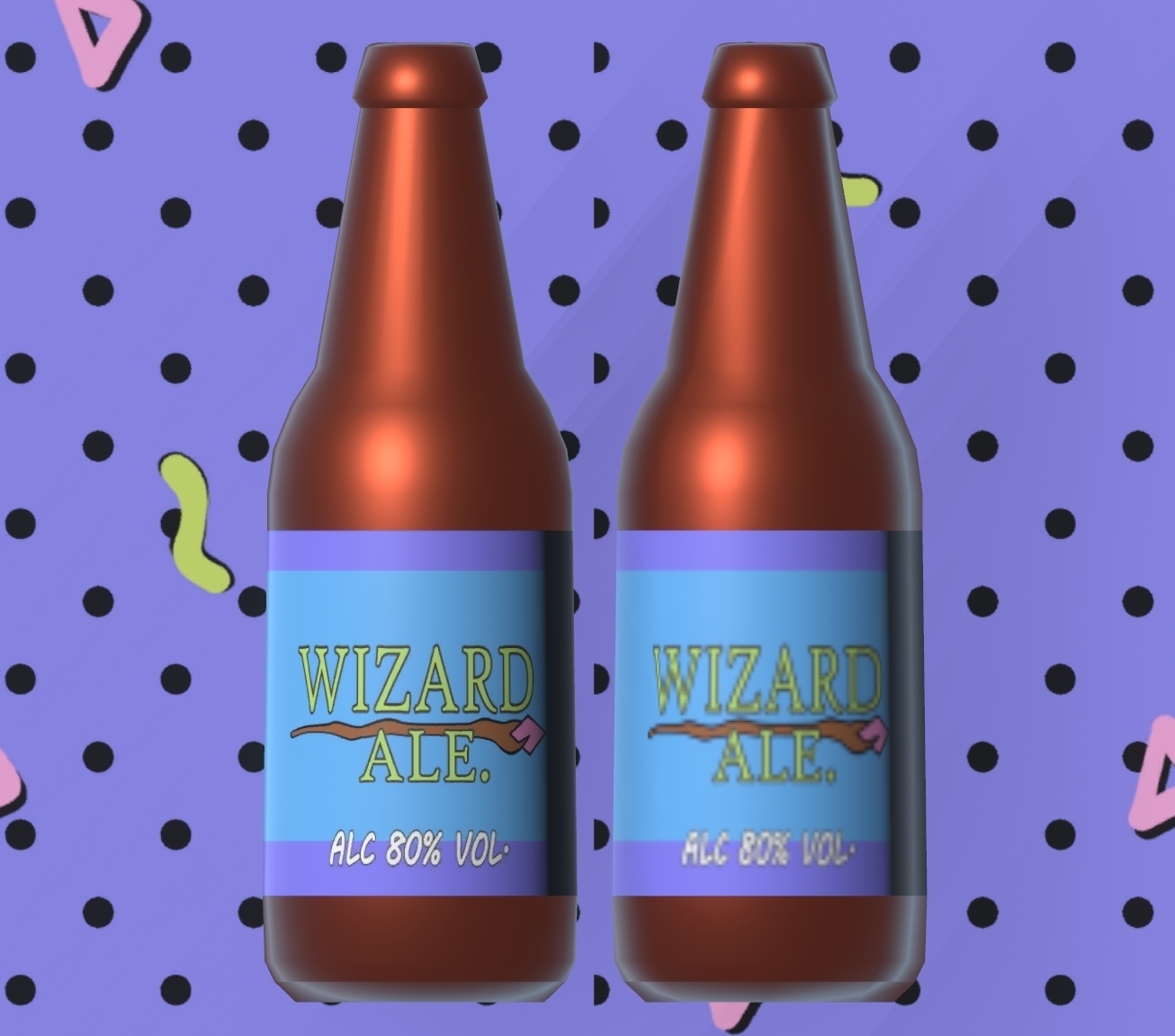 Worthikids' Wizard Ale (Free Asset) - daemongrave - BOOTH