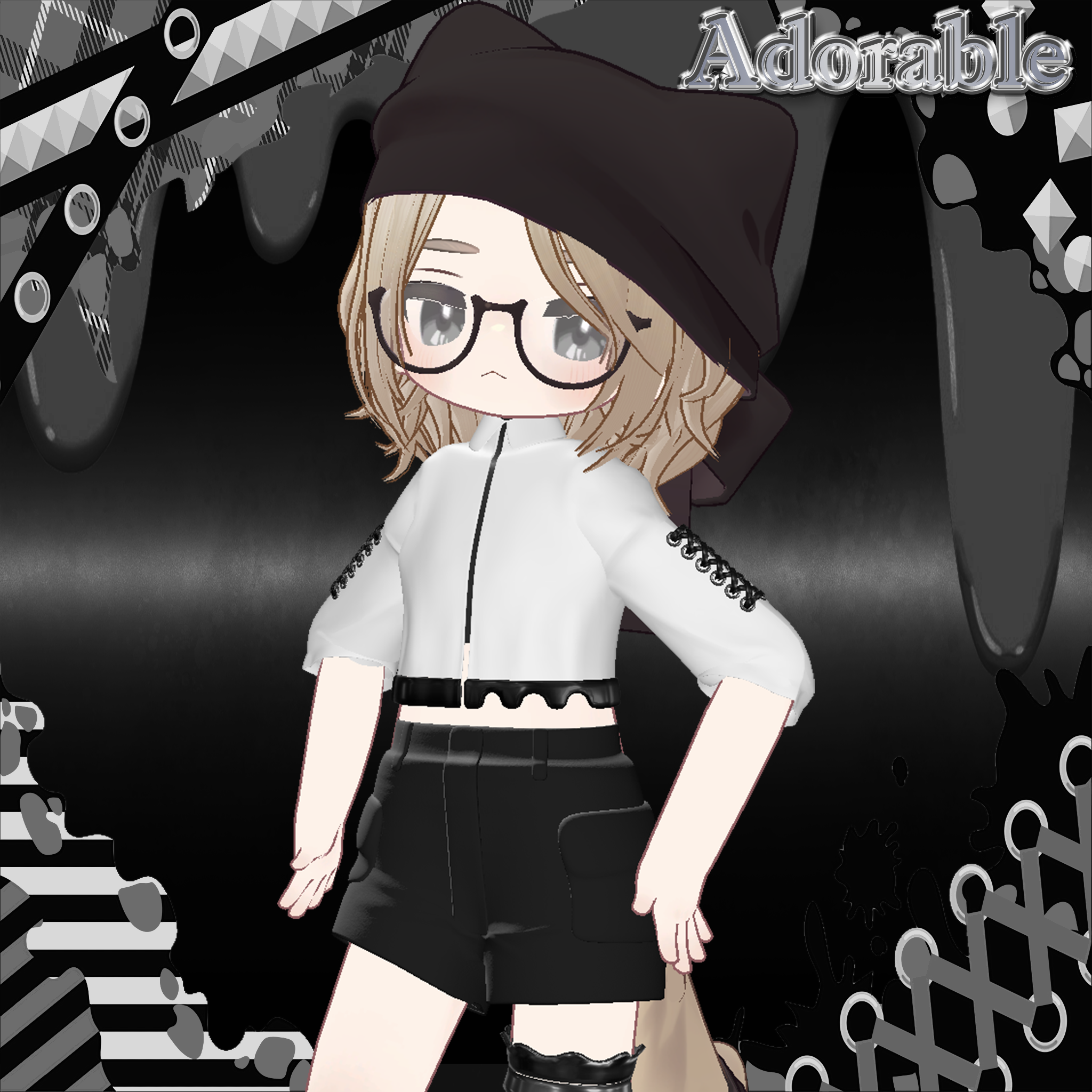 【VRChat】Drip♡Drop【シィ・まめふれんず・えも研素体対応】 - Adorable - BOOTH