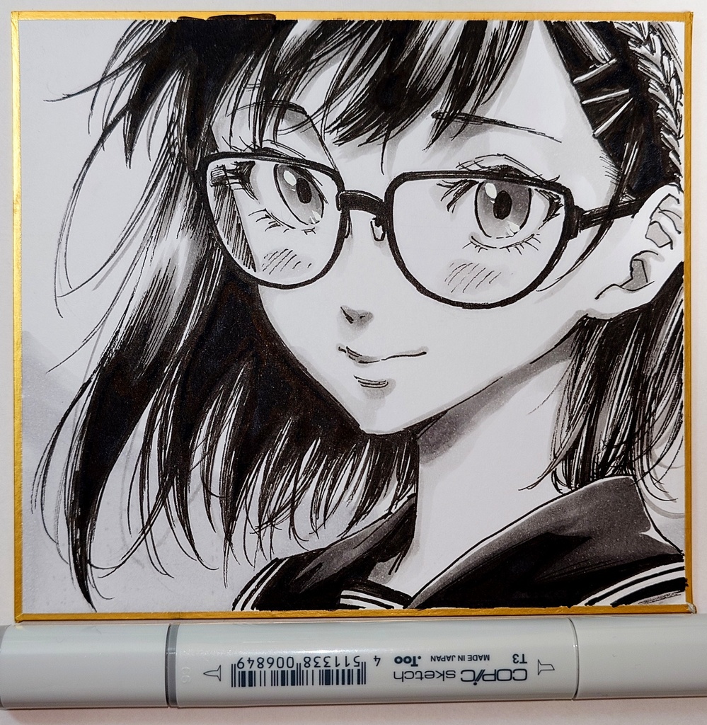 オリジナルイラスト 小色紙 - makomako1061 - BOOTH