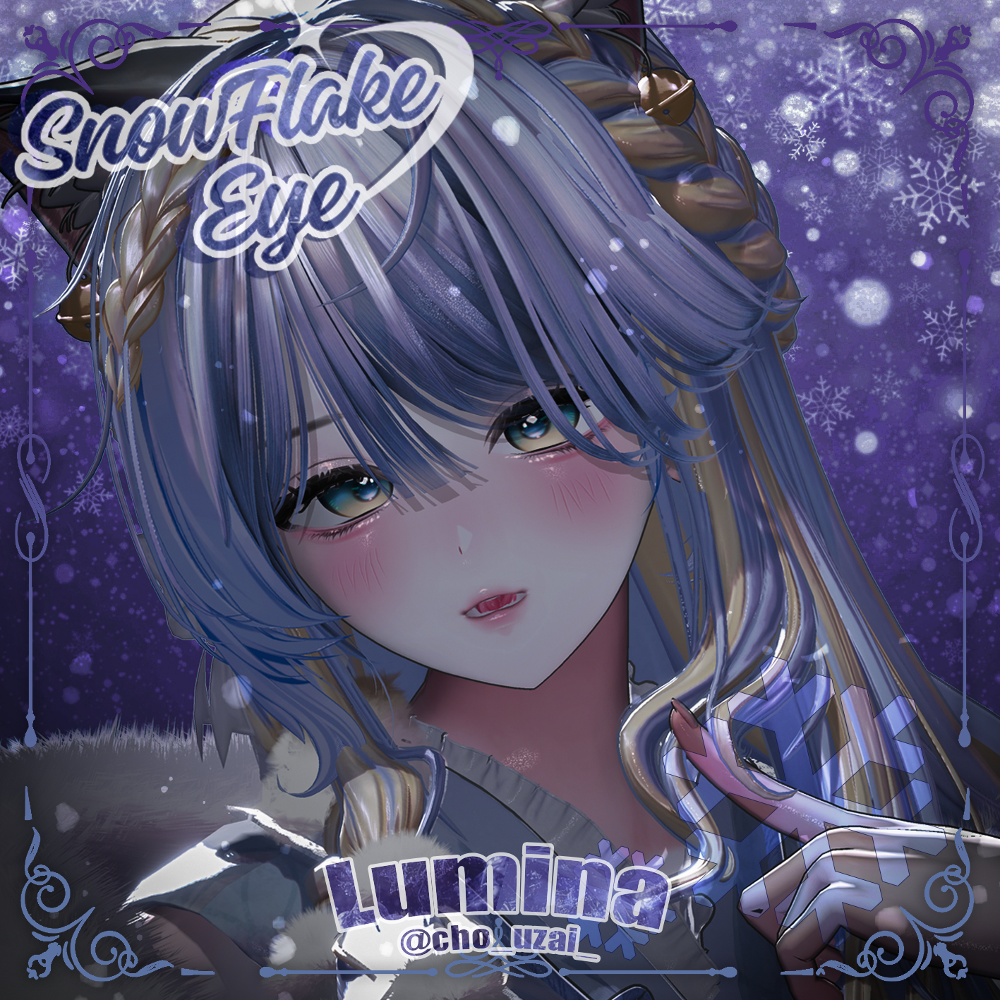 White Day Big Sale!! _ 【 12 Avatars 】 Snowflake Eye Textures _ 28 Color ...