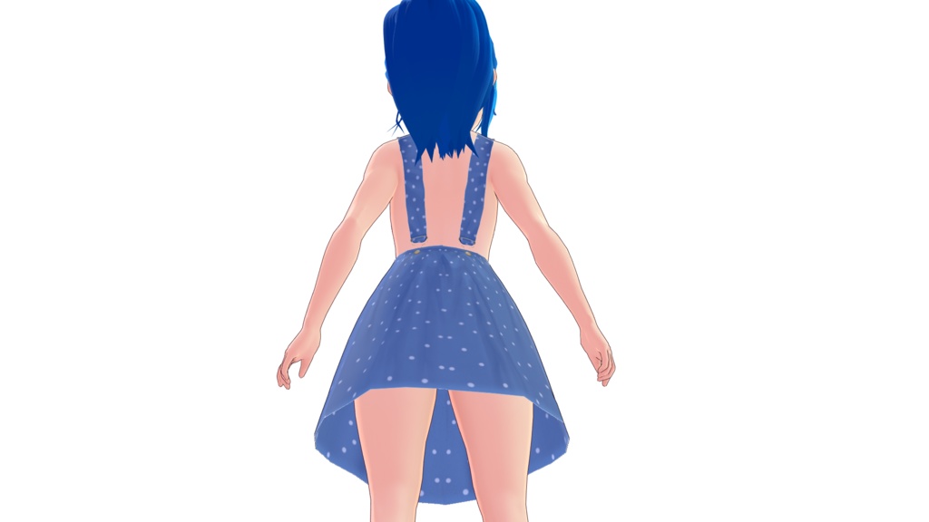 Vroid Overall Dress Texture - pepperer823 - BOOTH