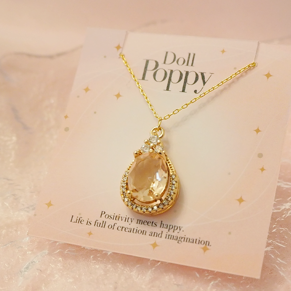ドール用ネックレス ジュエル - poppy - BOOTH