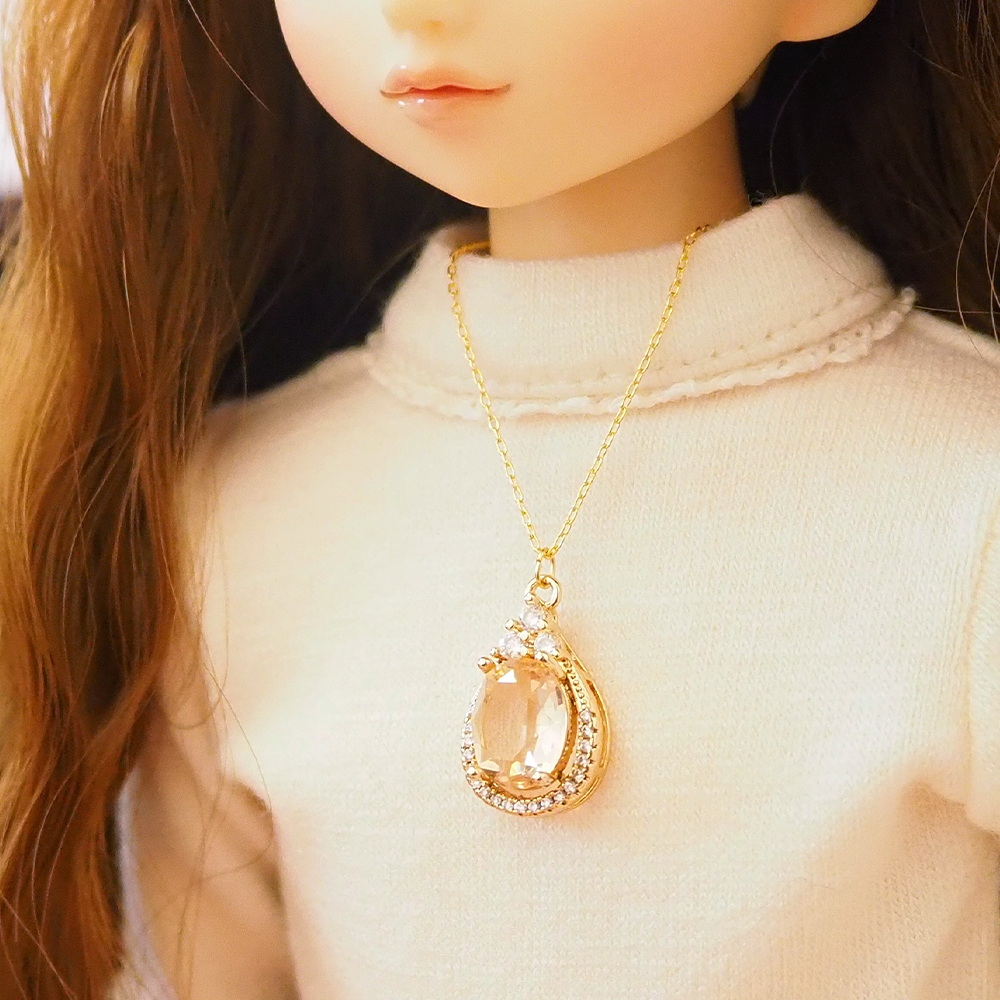 ドール用ネックレス ジュエル - poppy - BOOTH