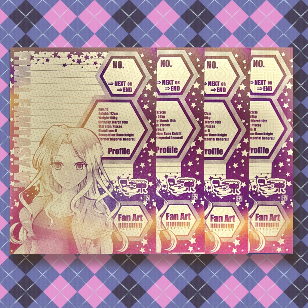 FF6 セリス便箋 - 眉猫本舗 - BOOTH