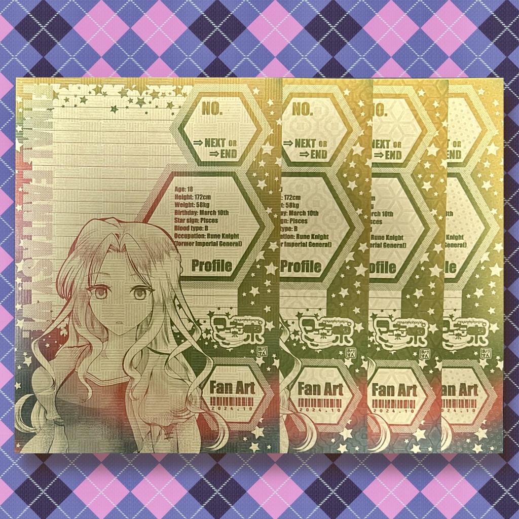 FF6 セリス便箋 - 眉猫本舗 - BOOTH