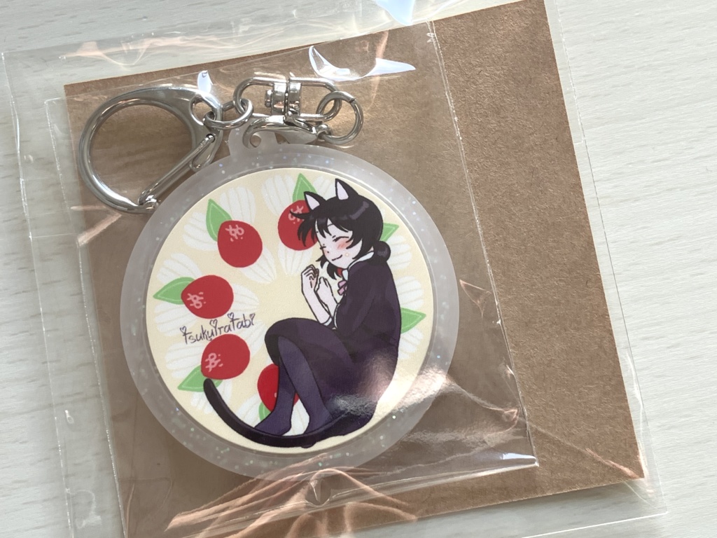 つくイラ旅ラバーキーホルダー - さくさら屋 - BOOTH