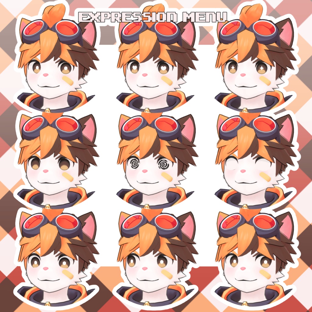 ミケマルくん/MIKEMARU/ VRChat Avatar 3D Model - 三毛屋 - BOOTH