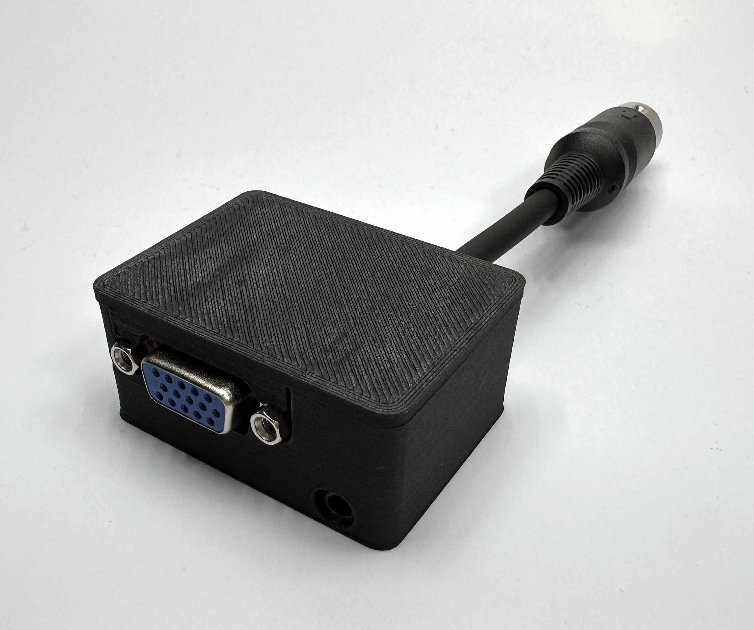 RG001 MSX用RGB DIN 8ピン → RGB 15ピン変換アダプタ - 歴史ガジェット研究所 - BOOTH