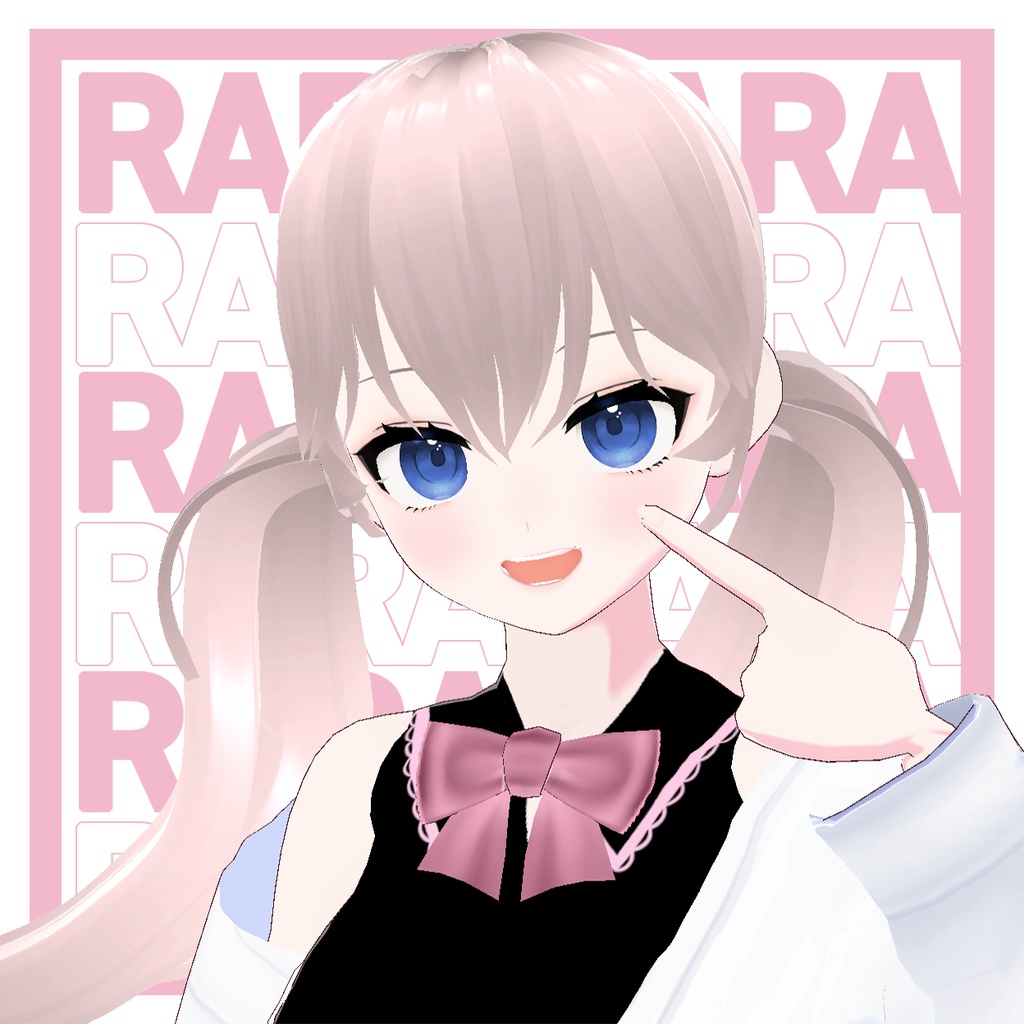 【VRoidVRMモデル】RARA [3D MODEL] - melonzzam - BOOTH