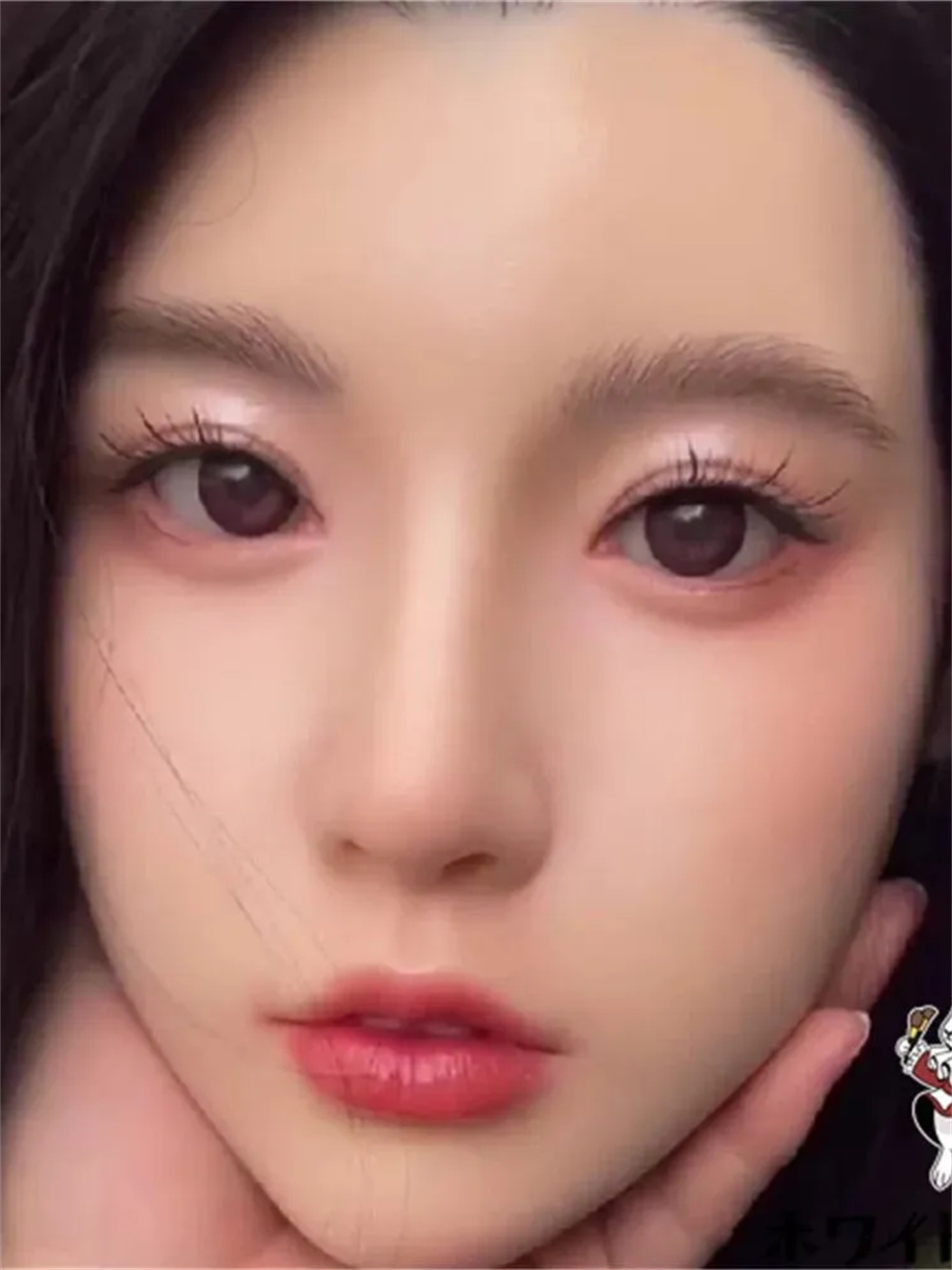 ヘッド単品 硬質シリコン 「ホワイトラビットA13」 リアルドール 等身大ドール 職人メイク済み M16 - wrdoll - BOOTH
