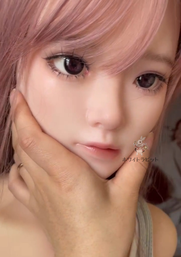 ヘッド単品 軟質シリコン 「ホワイトラビットA20」 口可動 リアルドール 等身大ドール 職人メイクタイプ2 - wrdoll - BOOTH
