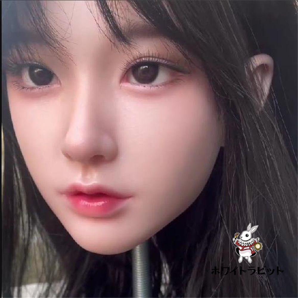 ヘッド単品 硬質シリコン 「ホワイトラビットA3」 リアルドール 等身大ドール 職人メイク済み M16 - wrdoll - BOOTH