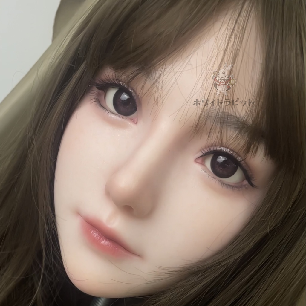 ヘッド単品 硬質シリコン 「ホワイトラビットA25」 リアルドール 等身大ドール 職人メイク済み M16 - wrdoll - BOOTH