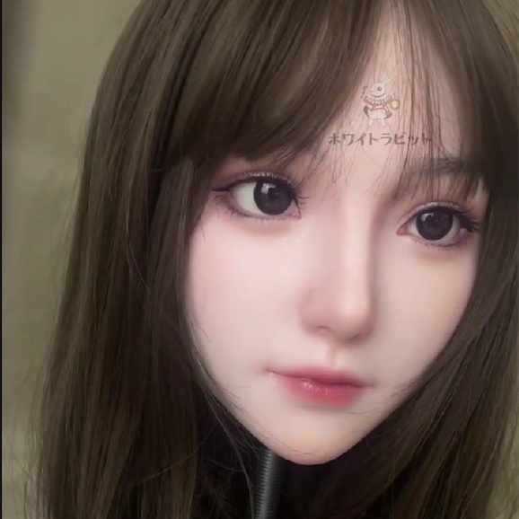 ヘッド単品 硬質シリコン 「ホワイトラビットA25」 リアルドール 等身大ドール 職人メイク済み M16 - wrdoll - BOOTH