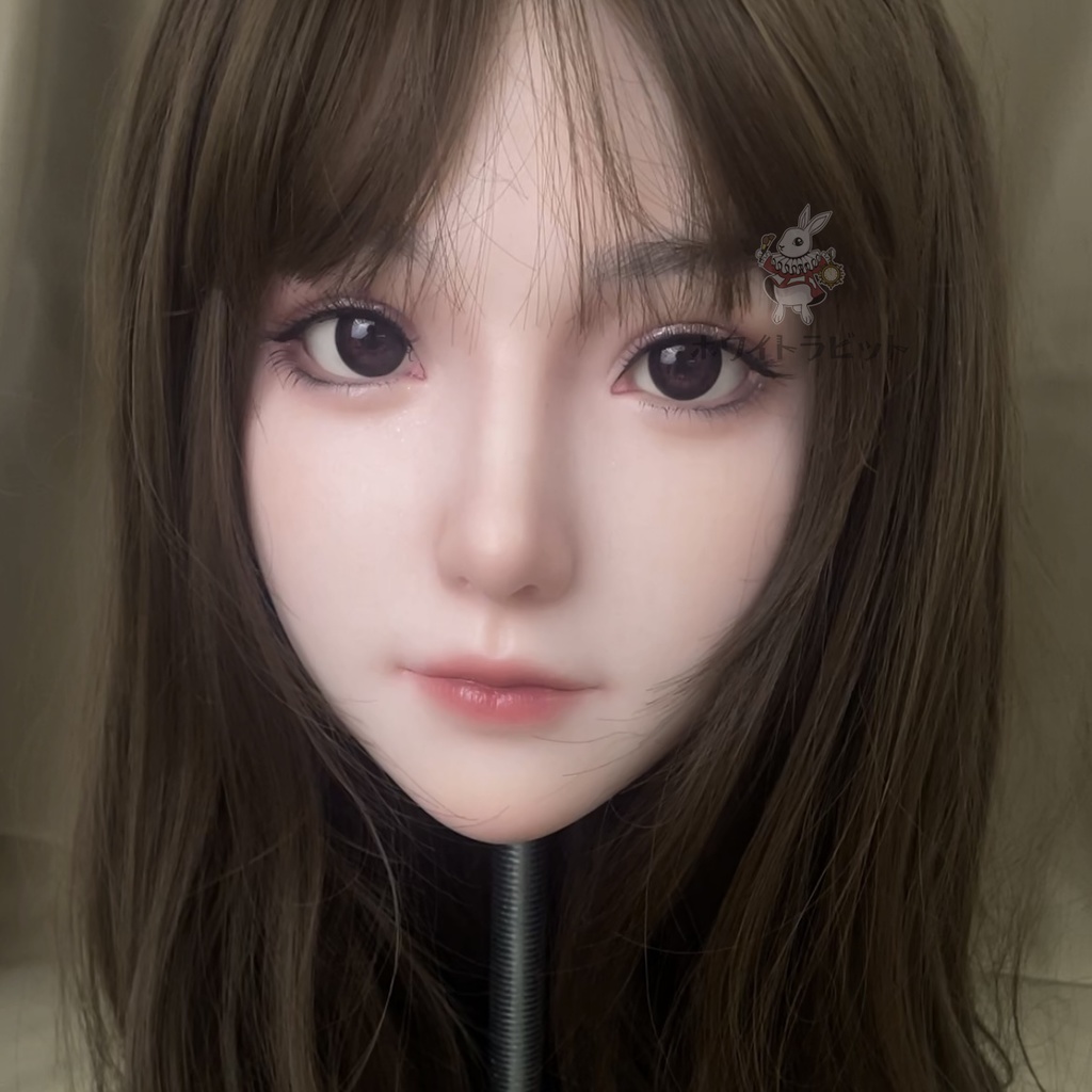 ヘッド単品 硬質シリコン 「ホワイトラビットA25」 リアルドール 等身大ドール 職人メイク済み M16 - wrdoll - BOOTH