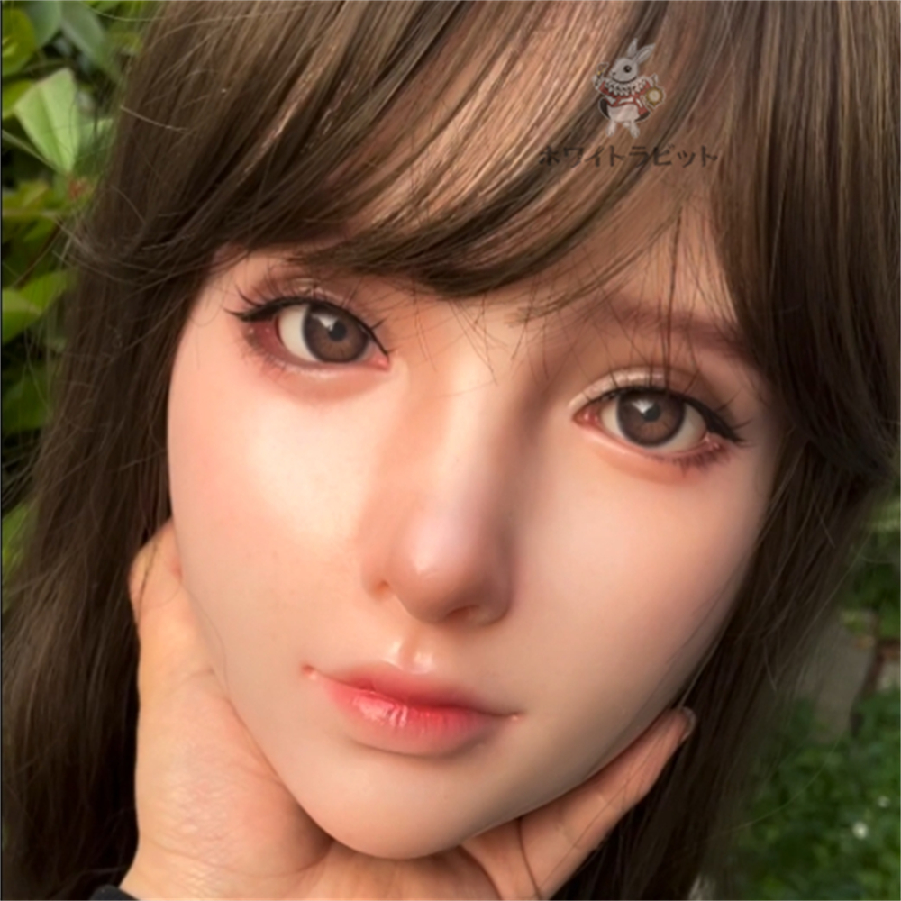 ヘッド単品 硬質シリコン 「ホワイトラビットA14」 リアルドール 等身大ドール 職人メイク済み M16 - wrdoll - BOOTH